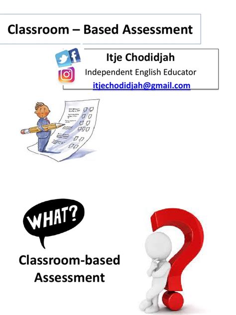 Classroom Based Assessment Final Pdf Educational Assessment Teachers