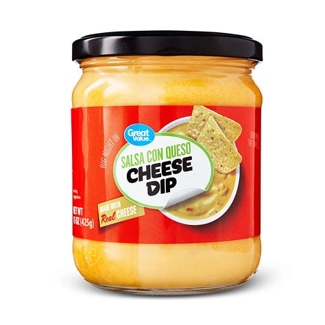 Great Value Salsa Con Queso Cheese Dip
