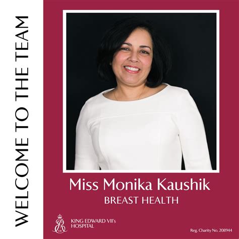 King Edward Viis Hospital On Linkedin Welcoming Miss Kaushik Our