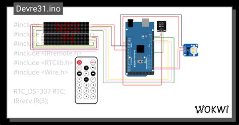 Audino Mega Devre 31 Wokwi ESP32 STM32 Arduino Simulator