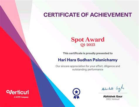 Hari Hara Sudhan On Linkedin Verticurl