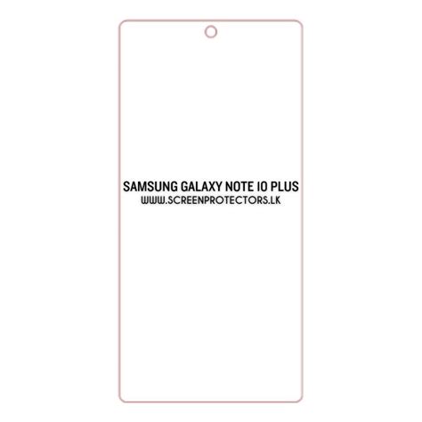 Samsung Galaxy Note 10 Plus Hydrogel Protectors Screen Protector