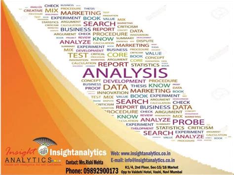 Insight Analytics Basics Of Data Analysis Pptx Business Business