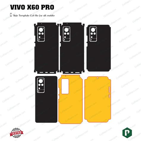 Vivo X Pro Cut File Template Vector
