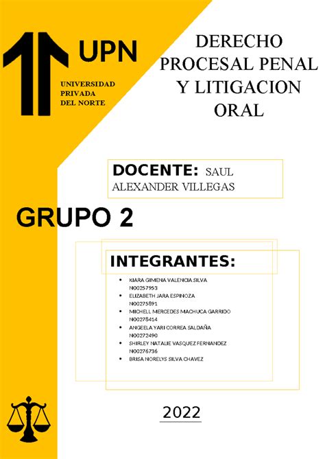 Portada Upn Derecho Y Ciencias Políticas Upn Universi Dad Privada