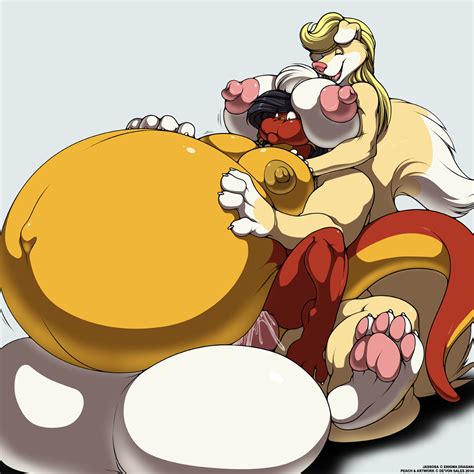 Rule 34 2014 Anthro Areola Balls Belly Big Balls Big Belly Big Breasts Big Penis Black Hair