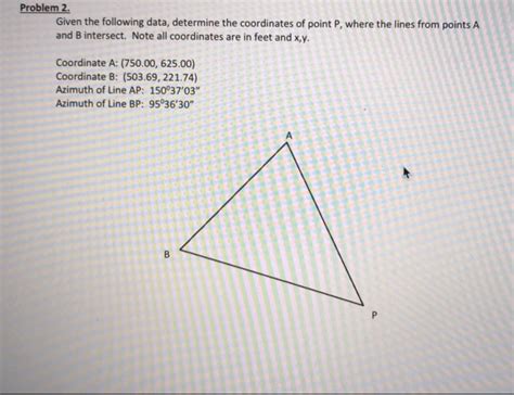 Solved Problem Given The Following Data Determine The Chegg