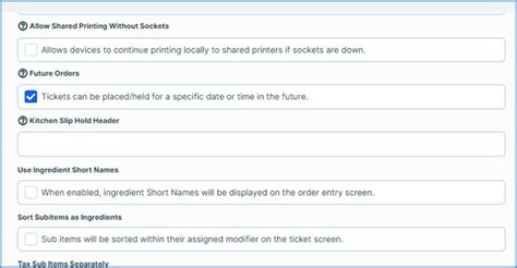Future Order Printing