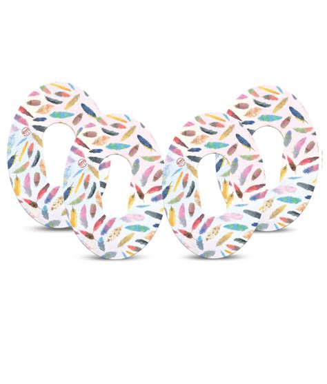 Expressionmed Dexcom G6 Feathers Patch 4 Pack