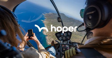 Hoper Book Helicopter Flights And Tours Online Globally