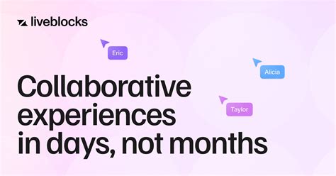Liveblocks 10 Collaborative Experiences In Days Not Months Liveblocks Blog