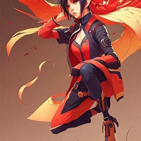 Sarada Uchiha Free Ai Art Generator
