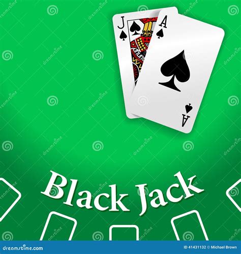 Blackjack Word Text Logo Banner Postcard Design Typography Vector