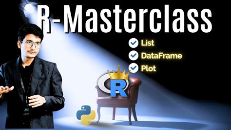 R Masterclass Lec 4 List Dataframe And Plot Youtube