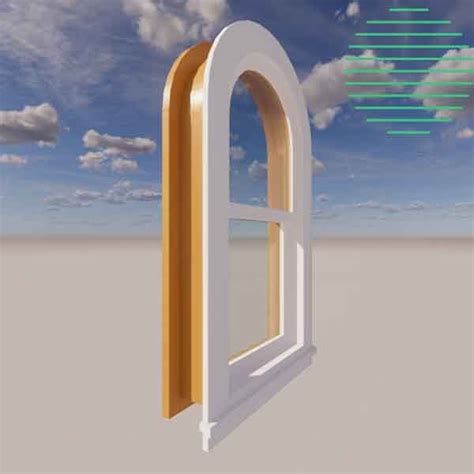 Revit Window Double Hung Arch Head Autodesk Bimshares