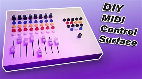 How I Stumbled My Way Through Making My Own Midi Control Surface Youtube
