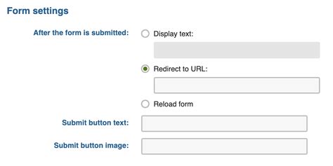 kentico 12 online form custom redirect url