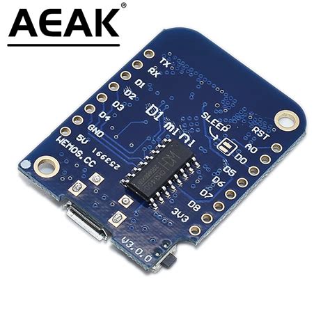 development board based on wemos d1 mini v3 0 0 wifi iot esp8266 ch340