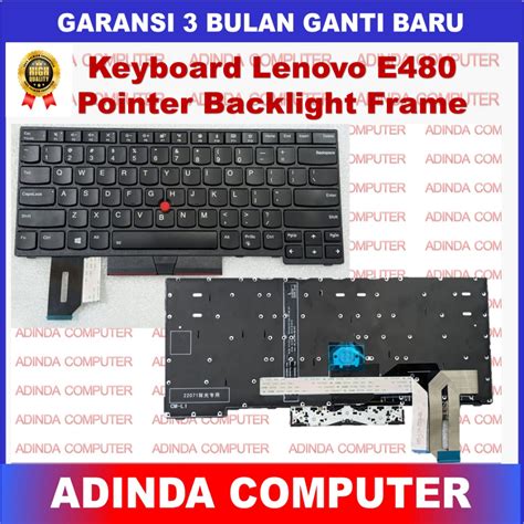 Jual Keyboard Lenovo Thinkpad E480 T490s E485 E490 E490s E495 L380 L390