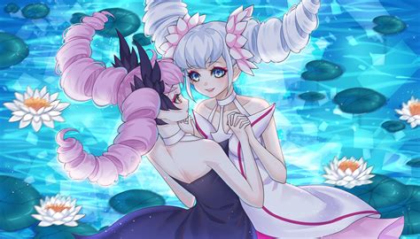 Kumu Zaisheng Qingming Xiao Huaxian Wushuang Xiao Huaxian Xiao Huaxian Highres 2girls