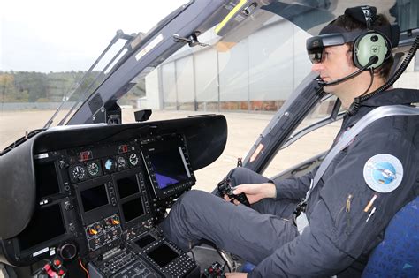 Augmented Reality Glasses In The Dlr Research Helicopter Actfhs