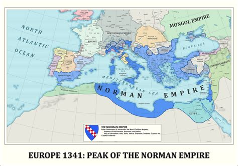 The Norman Empire Of 1341 By Wildviper121 On Deviantart