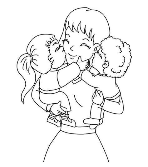 Desenhos Do Dia Das Mães Para Colorir Desenhos Imprimir