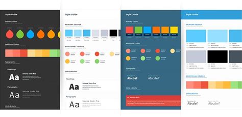 Mockflow Styleguide Create Design Guidelines And Ui Specifications