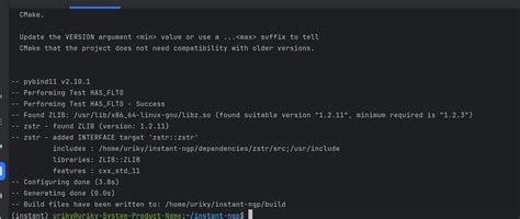复现instant Ngp成功版！！！！ Csdn博客