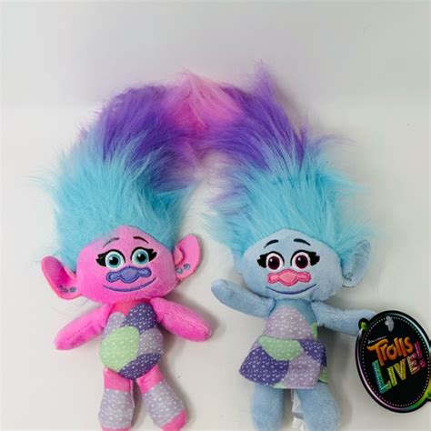 Trolls Toys Dreamworks Trolls Live Tour Plush Chenille Satin