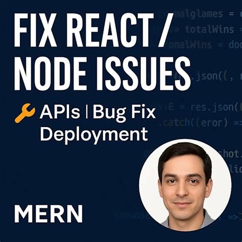 Fix React Issues Build Apis And Deploy Node Web Application By Amitk2308 Fiverr