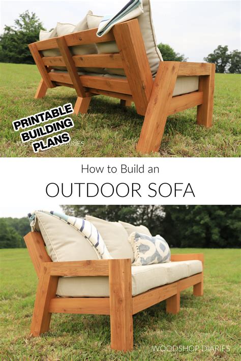 Slatted Outdoor Sofa Build Plans At Fannie Raleigh Blog