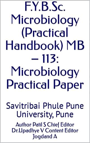 F Y B Sc Microbiology Practical Handbook MB Microbiology Practical Paper Savitribai