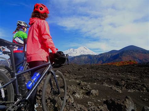 Scouting New Gravel Bike Routes Conguillio National Park Chile