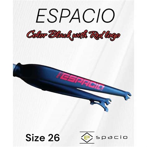 Legit Size 26 Mtb Bike Alloy Rigid Fork Espacio Brand Shopee Philippines