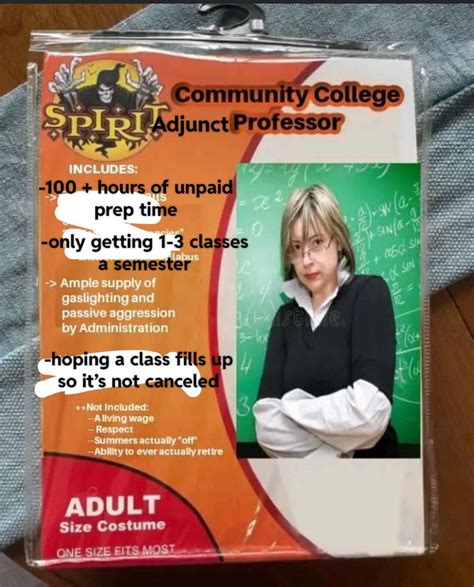 Adjunct Meme 👀 Radjunctprofessors