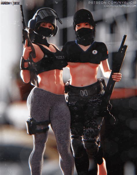 Twitch And Frost Rainbow Six Siege R Gunime