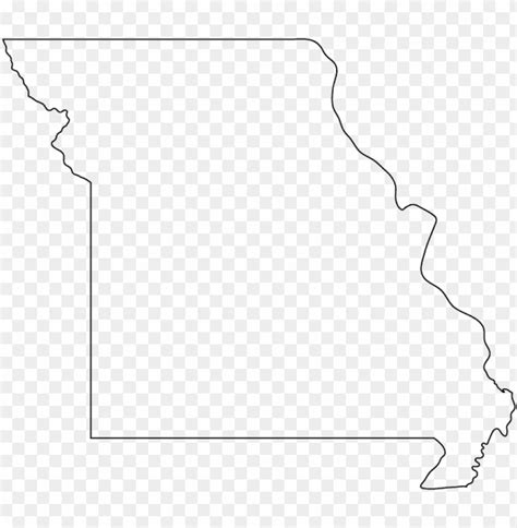 Missouri Map Outline