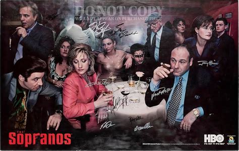 The Sopranos Poster The Sopranos Poster By Sobbingartist