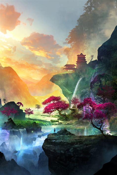 幻想的な風景 Iphoneスマホ壁紙ギャラリー
