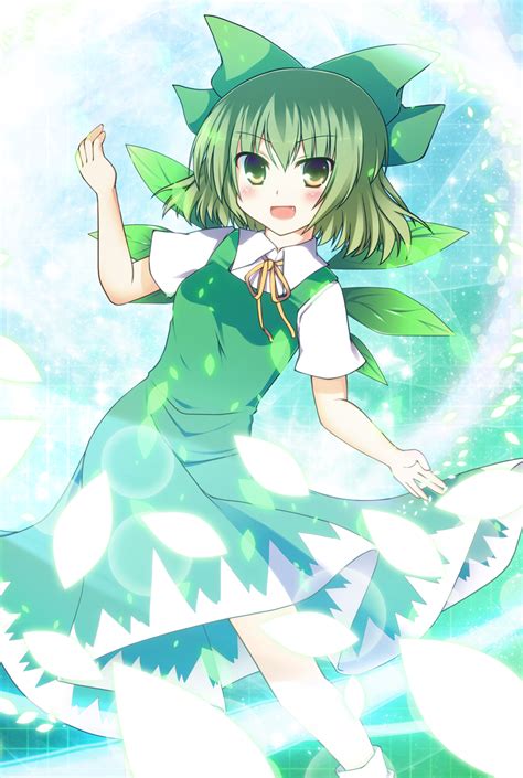 Cirno And Hapa Cirno Touhou Drawn By Fujisakikaon Danbooru