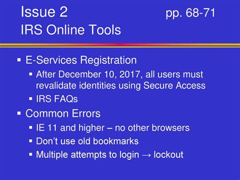 irs issues chapter 3 pp national income tax workbook™ ppt download