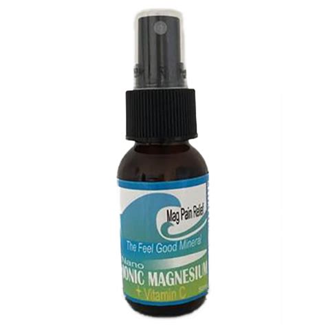 Nano Ionic Magnesium Plus Vitamin C Health Supplement Magnesium Pain