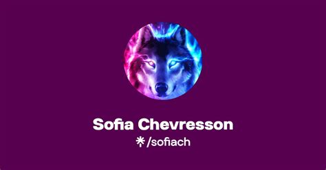 Sofia Chevresson Instagram Tiktok Twitch Linktree