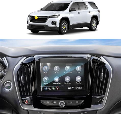 Sktu 2023 Chevy Traverse Screen Protector 8 Inch For 2018