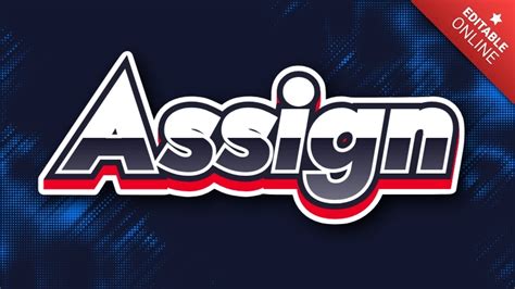 Assign Text Style Effects Generator