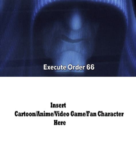 Darth Sidious Issued Order 66 To Who By Shieldwing1996 On Deviantart