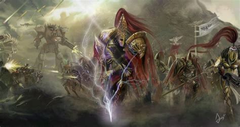 Venatari Custodian Warhammer 40k Art