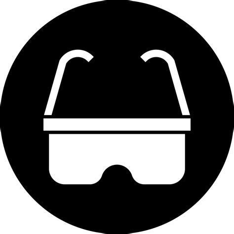 Safety Glasses Vector Icon Design 22984458 Vector Art At Vecteezy