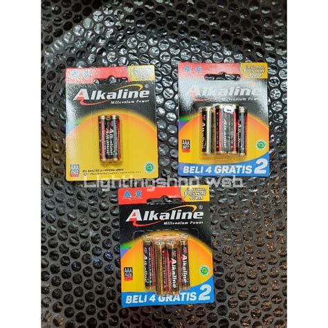 Jual Baterai Alkaline ABC AAA Shopee Indonesia